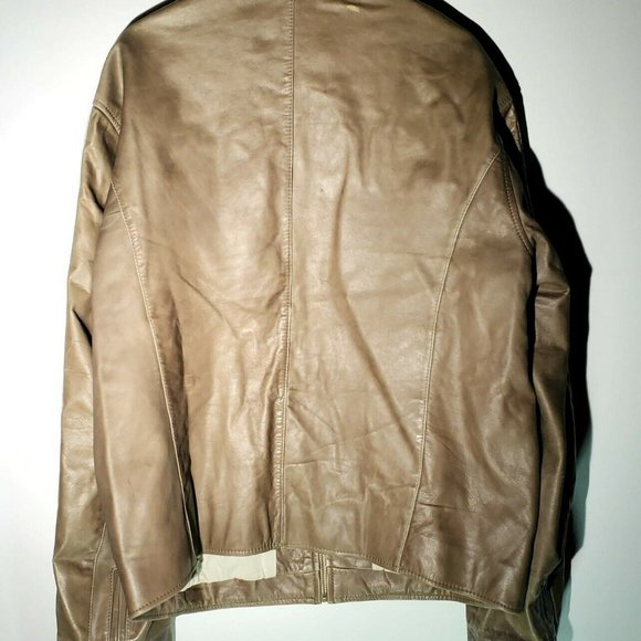 Danier | Jackets & Coats | Danier Brown Genuine Leather Jacket Rn S725 Ca 02558 Sz L | Poshmark